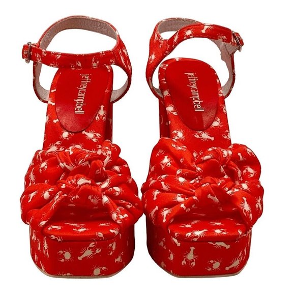 Jeffrey Campbell | Shoes | Jeffrey Campbell Knot 2day Platform Lobster ...